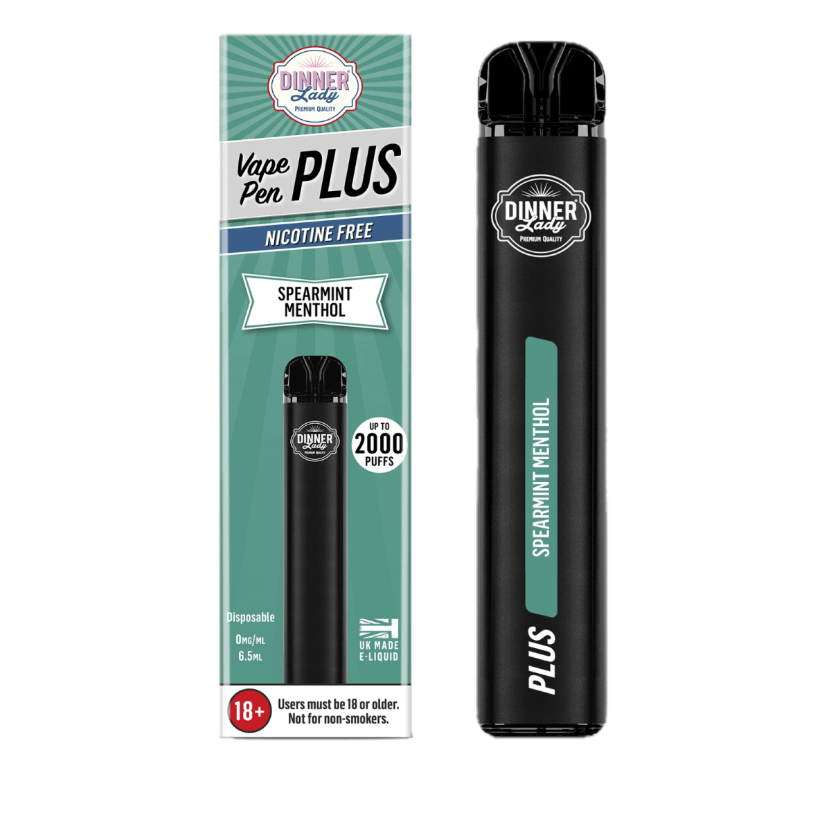 VAPORIZADOR DESECHABLE VAPE PENPLUS DINNER LADY 2000 PUFF SPEARMINT ...