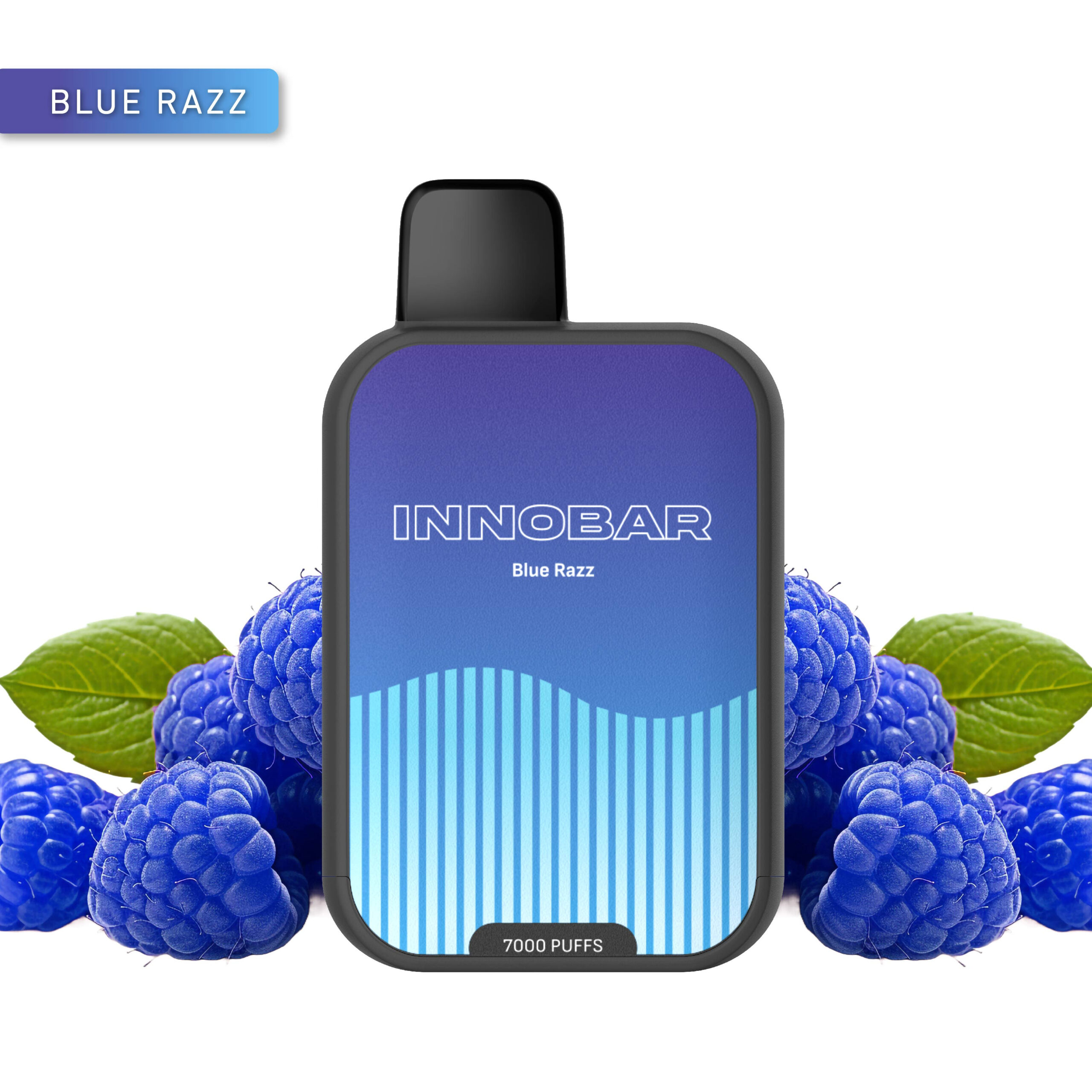 VAPER DESECHABLE BLUE RAZZ 7000 PUFFS 4.5% – INNOBAR – OOMA